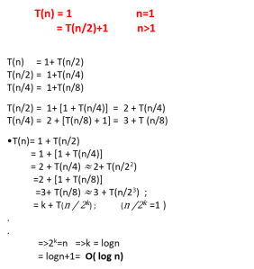 Back Substitution Method – Expertvision